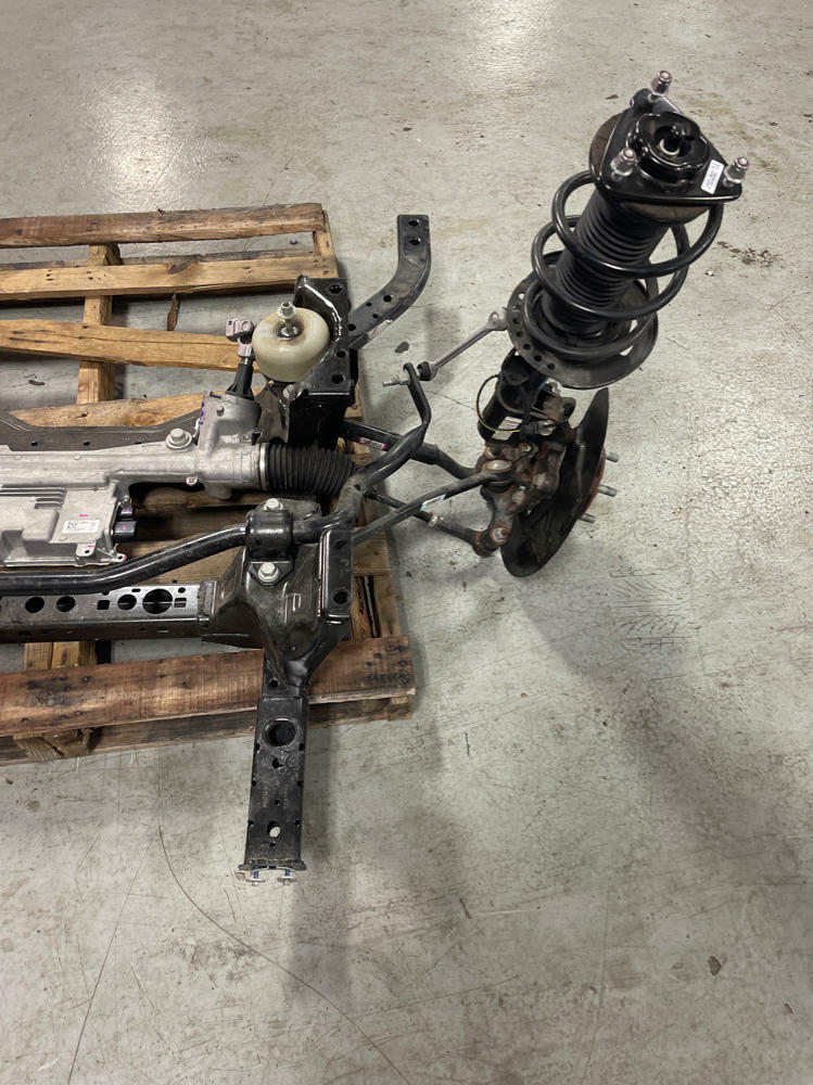 2015-23 Ford Mustang Front Subframe Assembly Steering Rack 2100 Miles ...