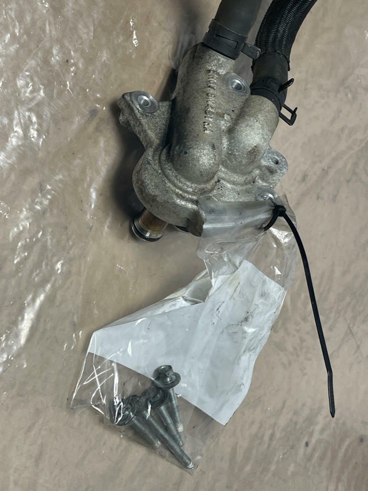 2003-04 Ford Mustang SVT Cobra Intercooler Adapter w/ Tubes 208 – Blu ...