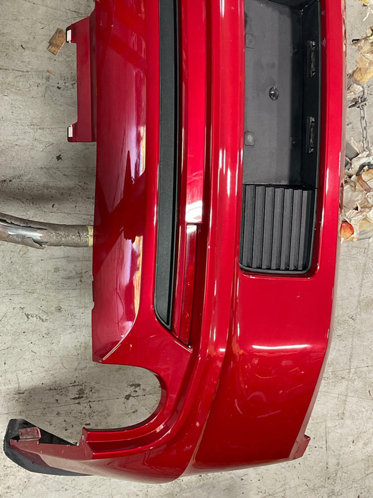 2013-14 Ford Mustang GT Rear Bumper (RZ- Candy Red) 232 – Blu Auto Parts