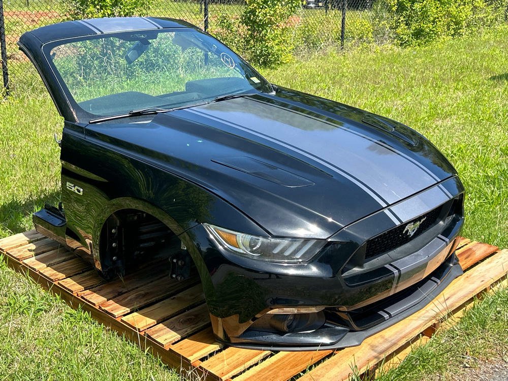 2015-17 Ford Mustang Front Clip G1 Absolute Black Complete 264 – Blu ...