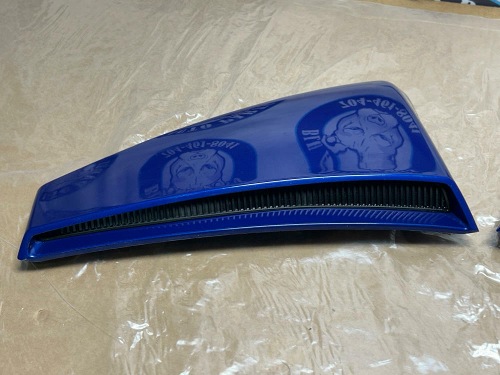 2003-04 Ford Mustang SVT Cobra Side Scoops Pair LH RH Sonic Blue 270 ...