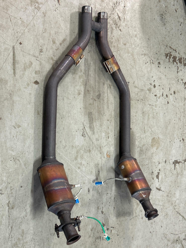 2007-09 Ford Mustang Shelby GT500 KR OEM H-Pipe Mid Pipe 16k Miles 263 ...