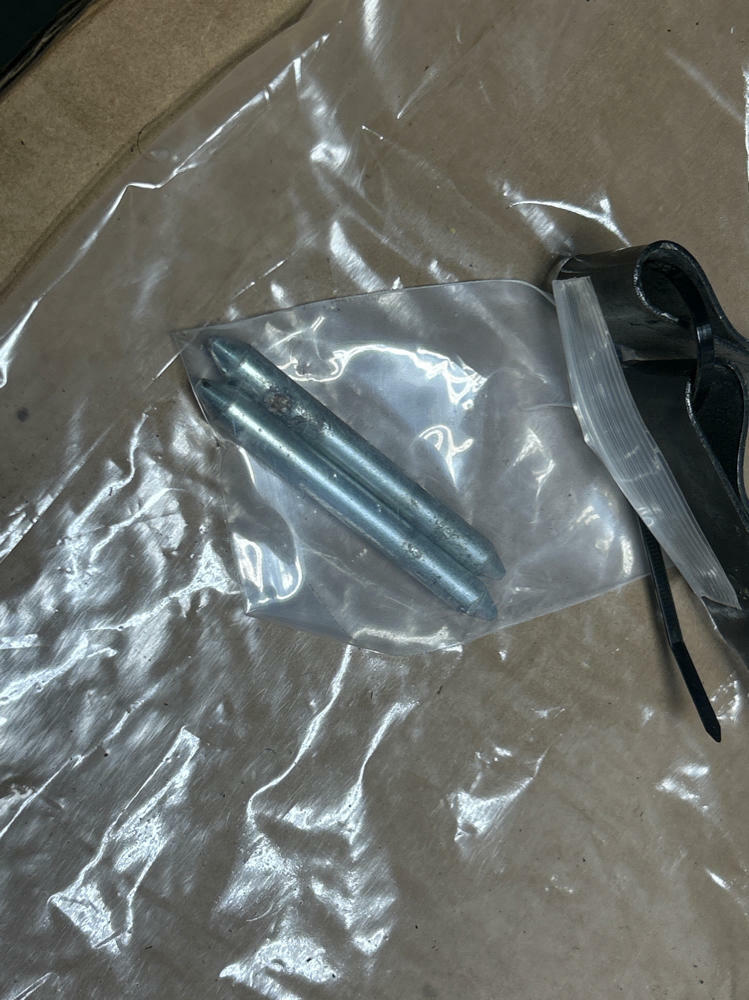 2007-09 Ford Mustang Shelby GT500 KR Fuel Tank Straps Pair 16k Miles 2 ...