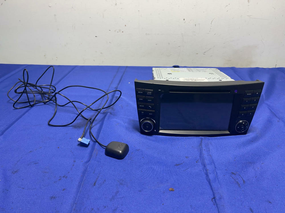 2003-06 Mercedes Benz W211 E55 Navigation Unit Screen Infotainment 099 ...