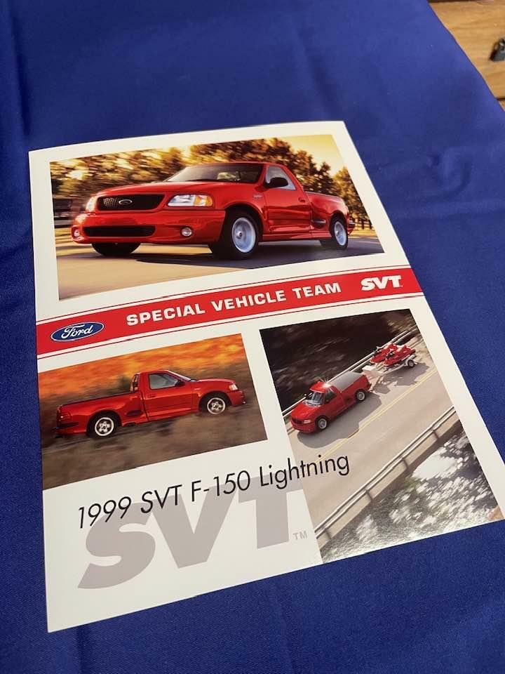 1999 SVT Lightning Dealer Card – Blu Auto Parts